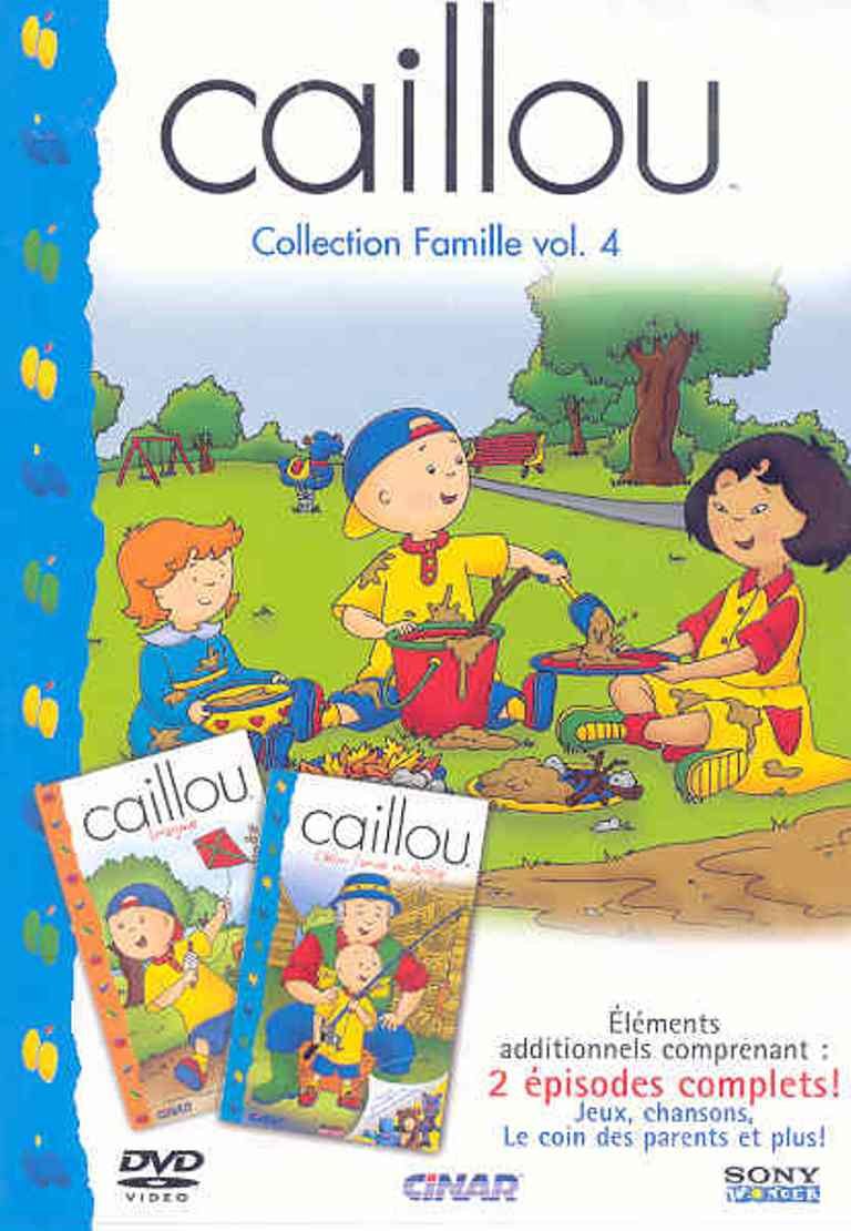 Caillou : collection famille, vol. 4 (Version française) – ID Shop.ca
