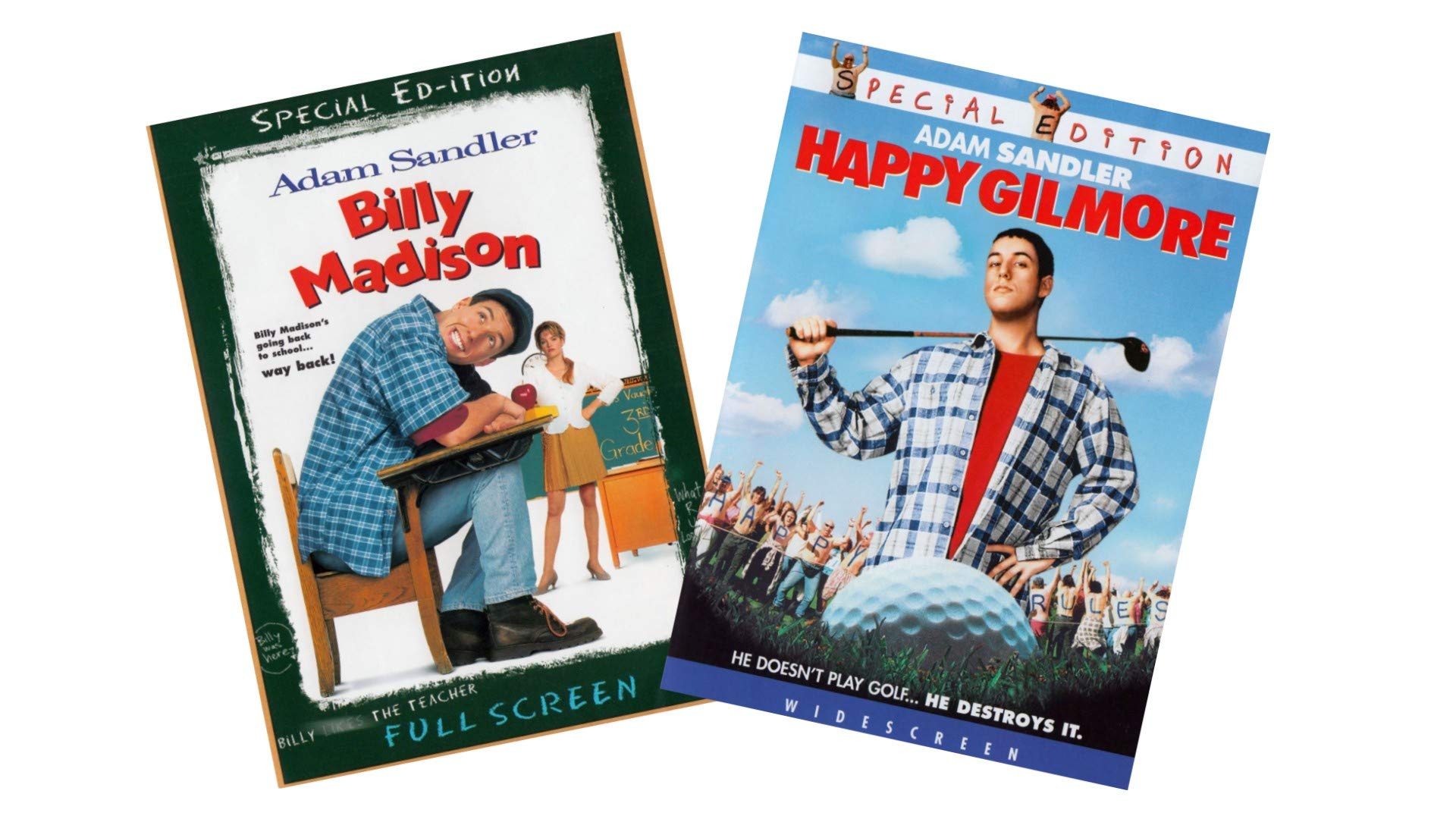 Billy Madison/Happy Gilmore Collection (Full Screen Edition) - DVD – ID ...