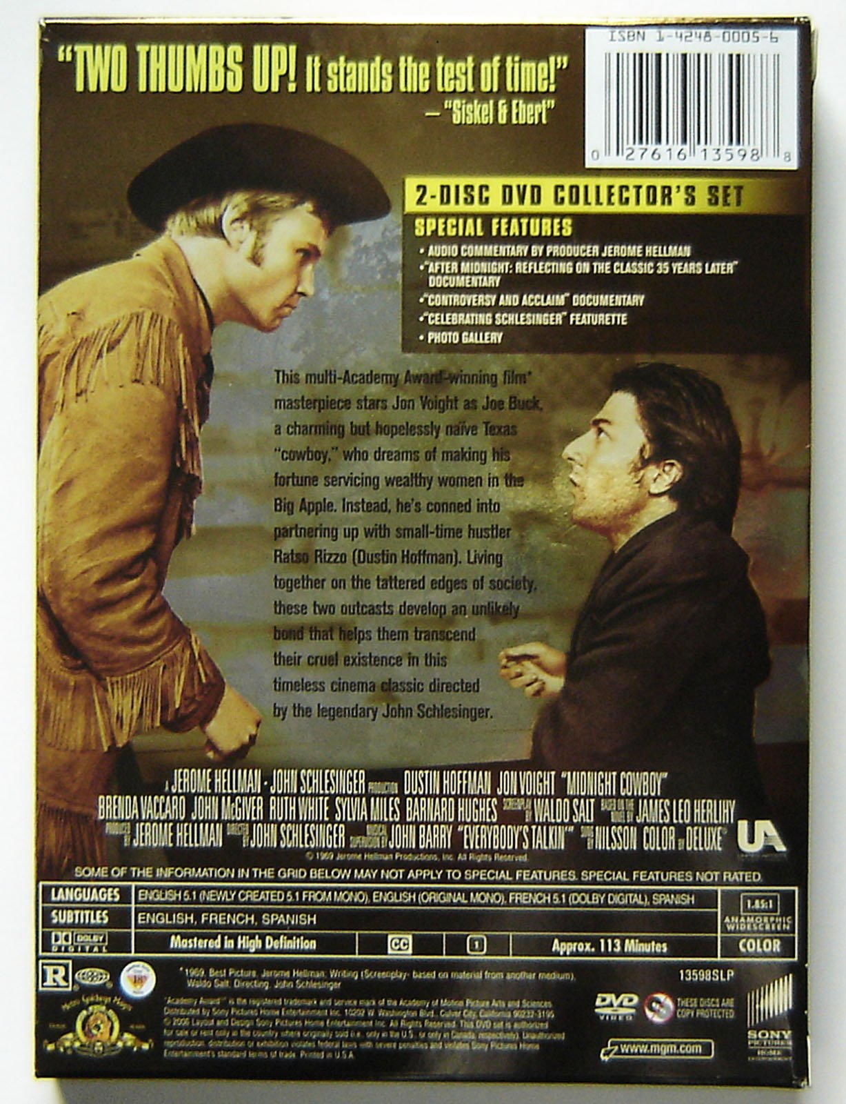 Midnight Cowboy (Two Disc Collector's Edition) - DVD (Used) – ID Shop.ca