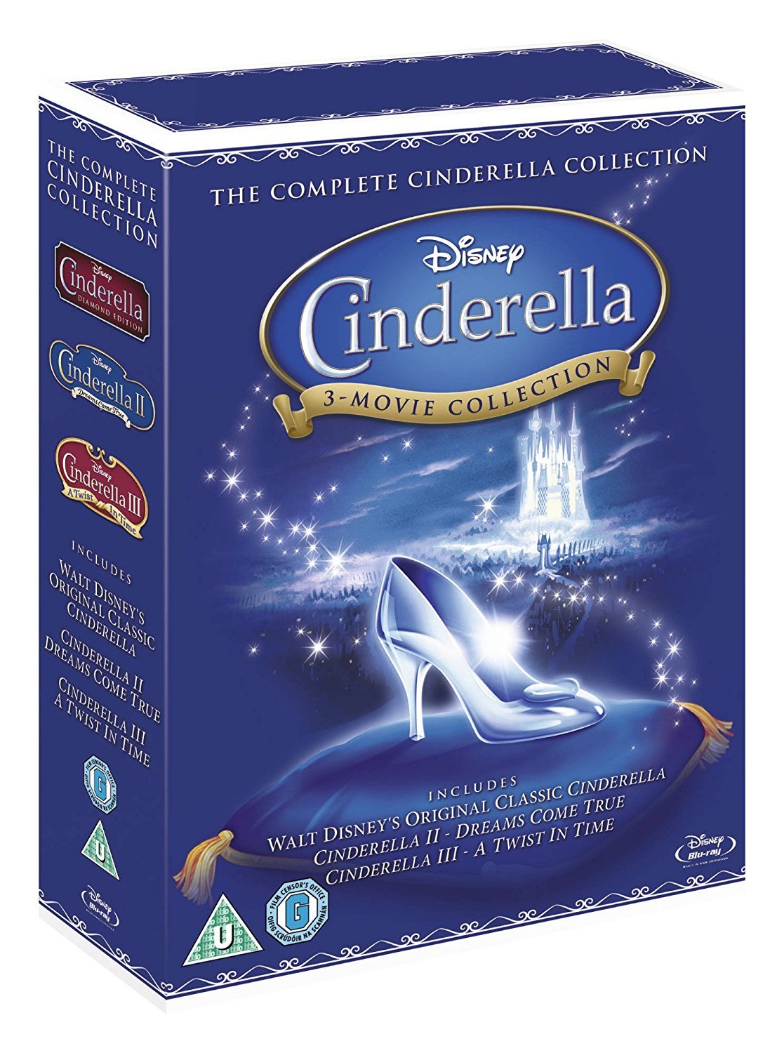 Cinderella 3-Movie Collection Trilogy 1, 2, 3 (Special Box Set) (Blu-R ...