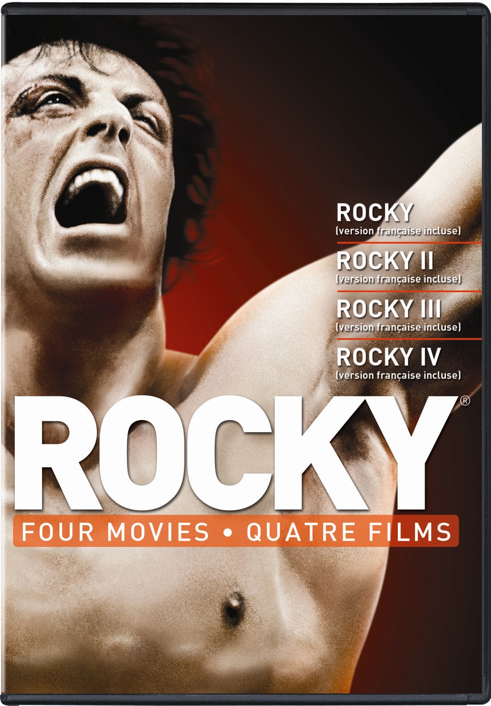 Rocky: Four Movies (Rocky/Rocky II/ Rocky III/Rocky IV) (Bilingual ...