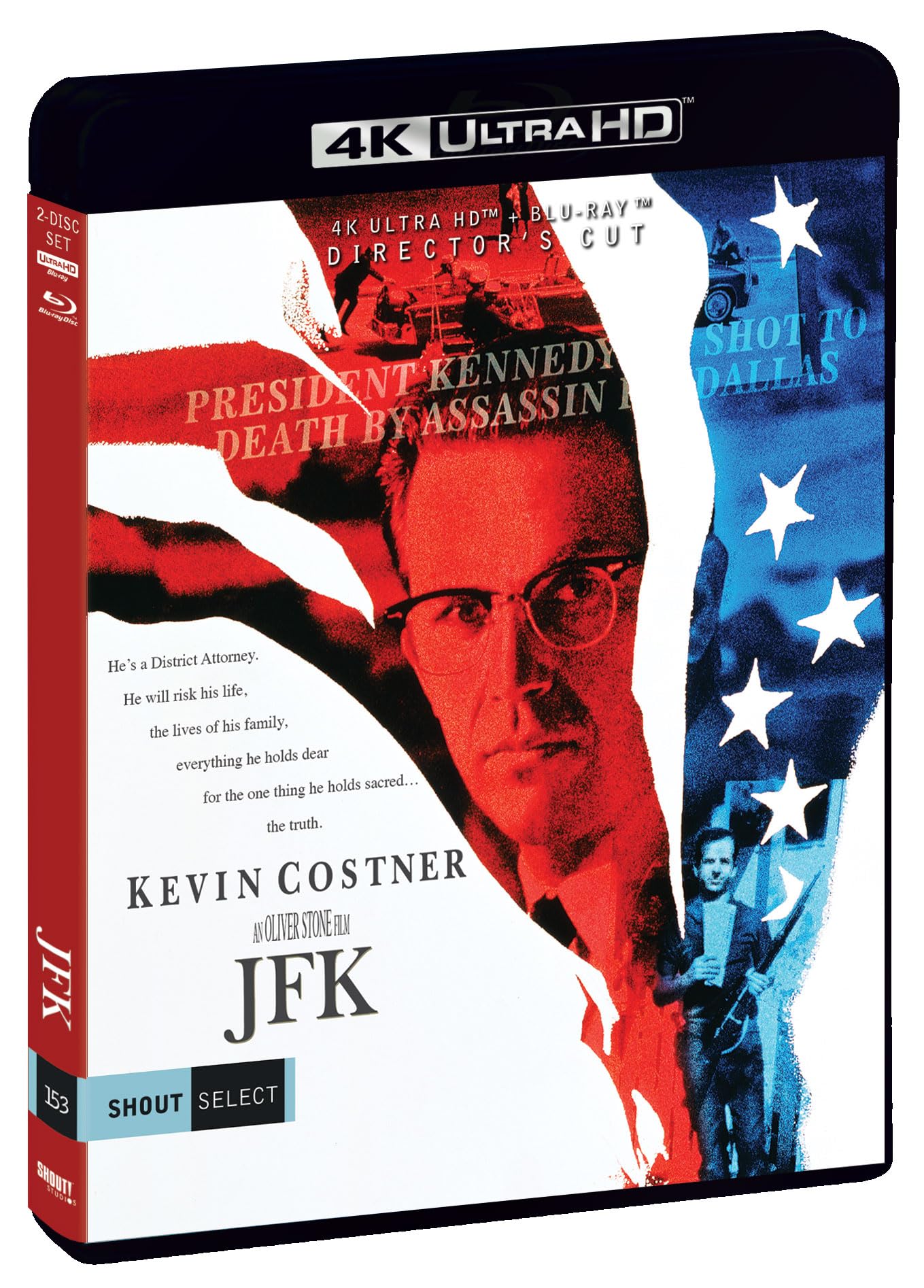 JFK: Director's Cut - 4K/Blu-Ray – ID Shop.ca