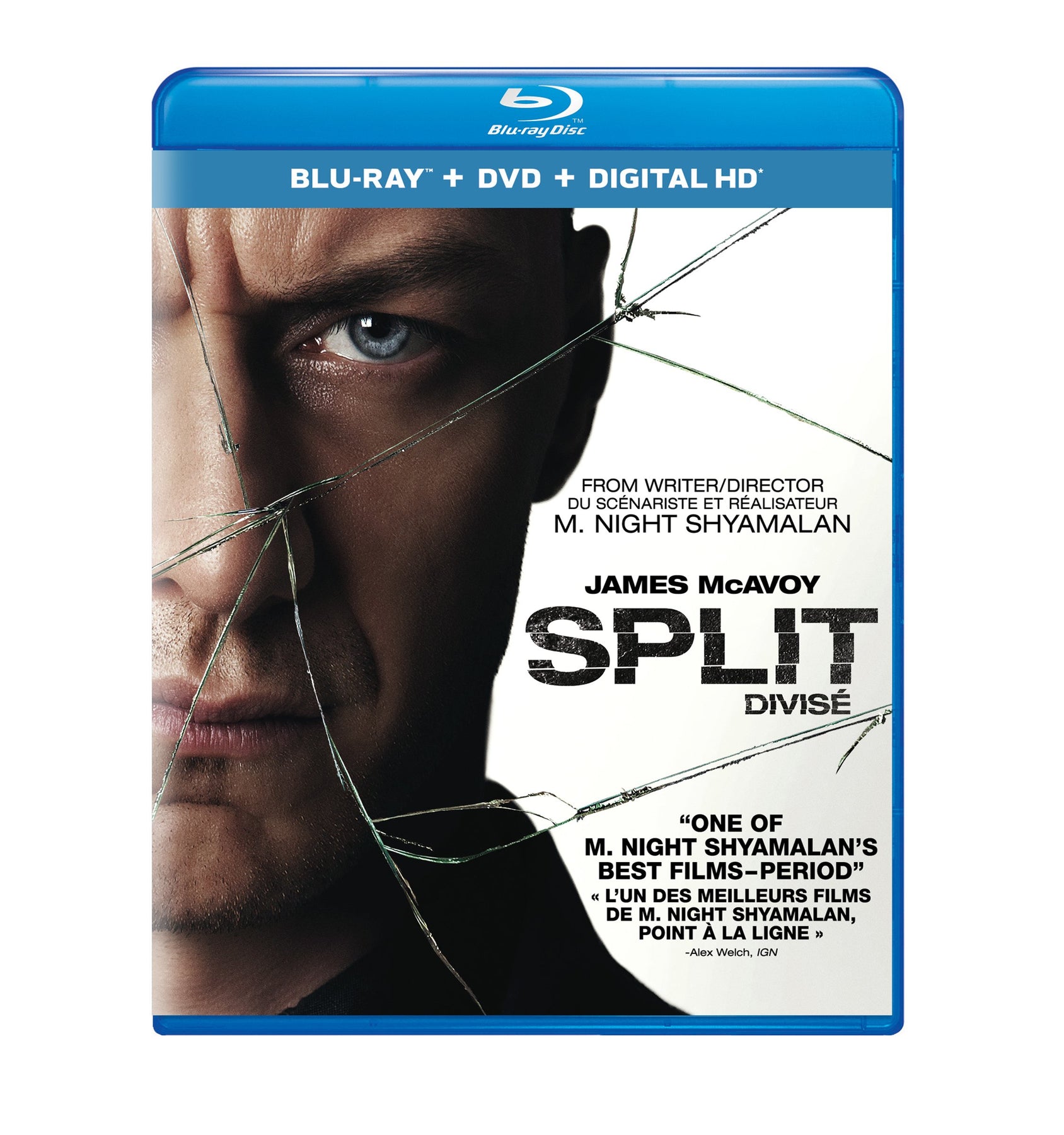 Split - Blu-Ray/DVD – ID Shop.ca
