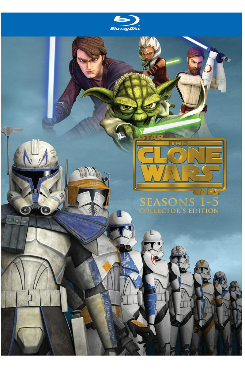 Star Wars: The Clone Wars / Seasons 1-5 Collector’s Edition - Blu-Ray ...