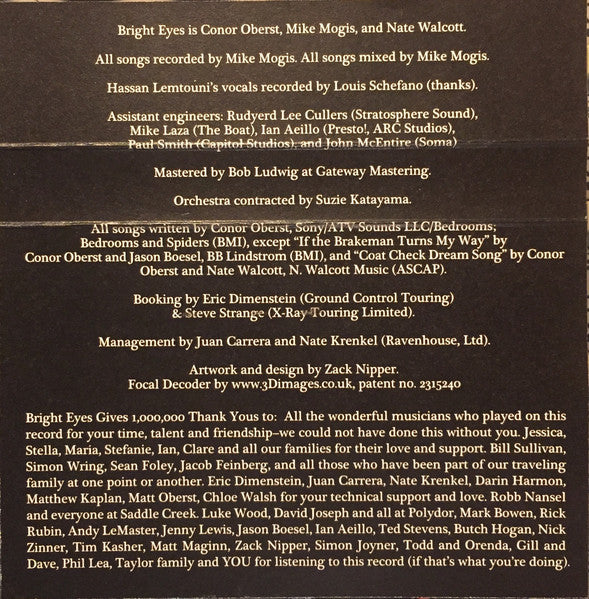 Bright Eyes - Cassadaga (Cass, Album, RE, Sil) (Mint (M)) – ID Shop.ca