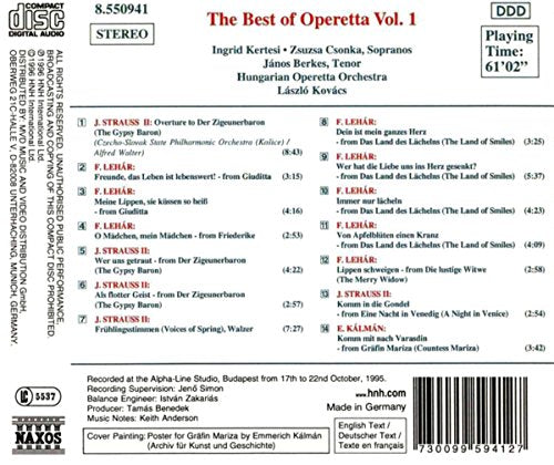 Best Of Operetta Vol. 1 – ID Shop.ca