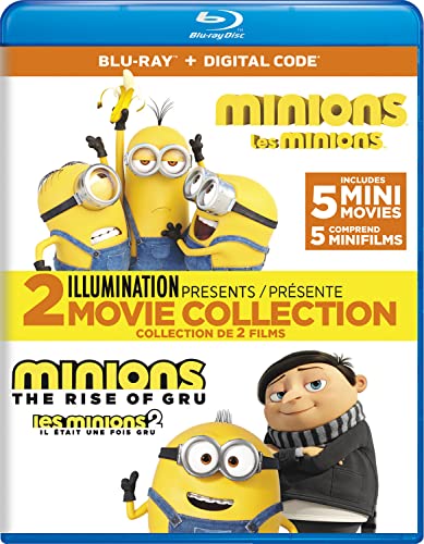 Minions 2-Movie Collection - Blu-ray + Digital (Bilingual) – ID Shop.ca