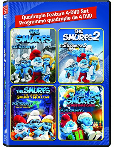 The Smurfs / Quadruple Feature 4-DVD Set - DVD – ID Shop.ca