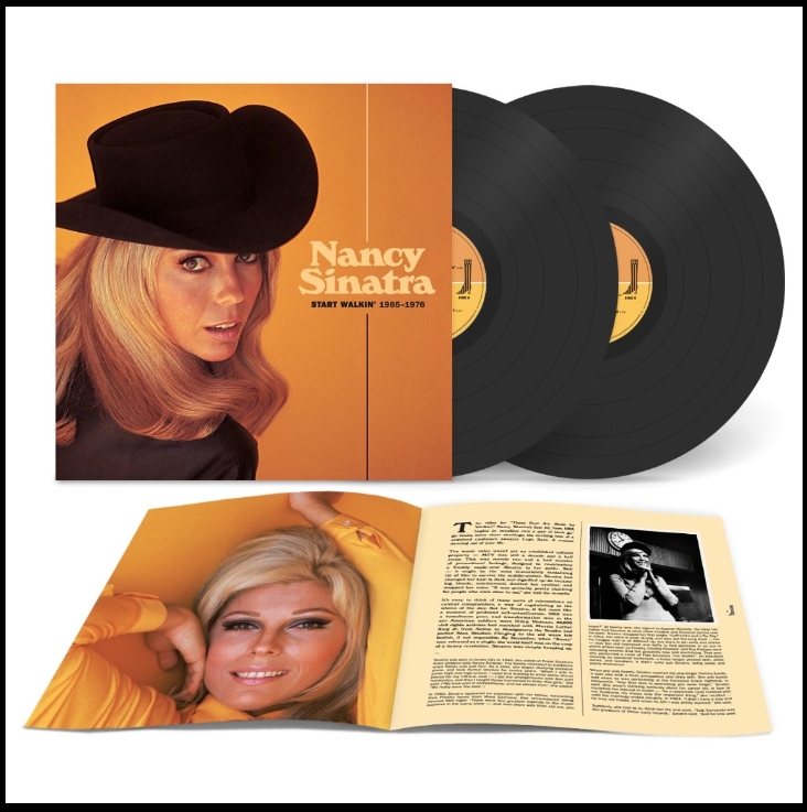 Nancy Sinatra / Start Walkin' 1965-1976 - 2LP+book – ID Shop.ca
